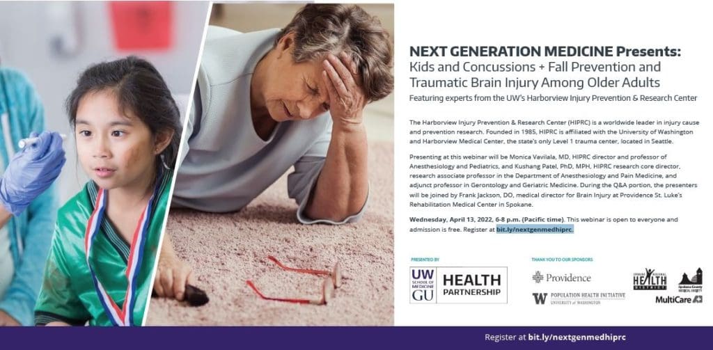 NEXT GENERATION MEDICINE Presents: Kids and Concussions + Fall ...